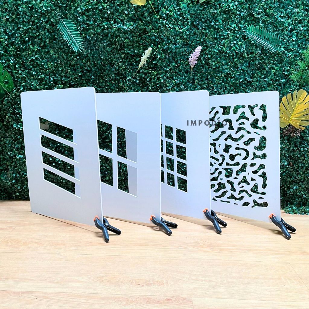 IMPODIO Papan Refleksi Shadow Photography Board - GOBO Light Props
